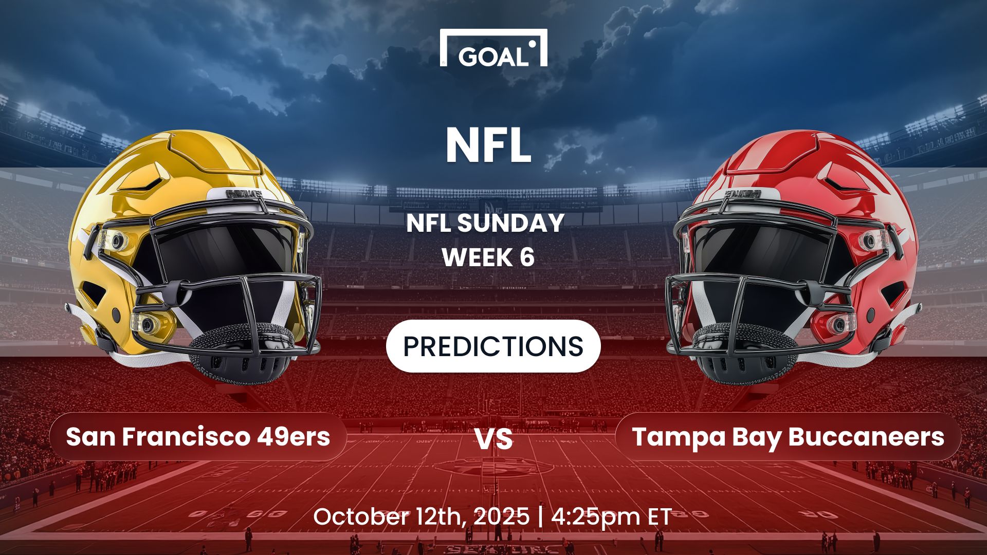 49ers vs Buccaneers Predictions, Picks & Odds: NFL Week 6 - Oct 12 | Goal.com US
